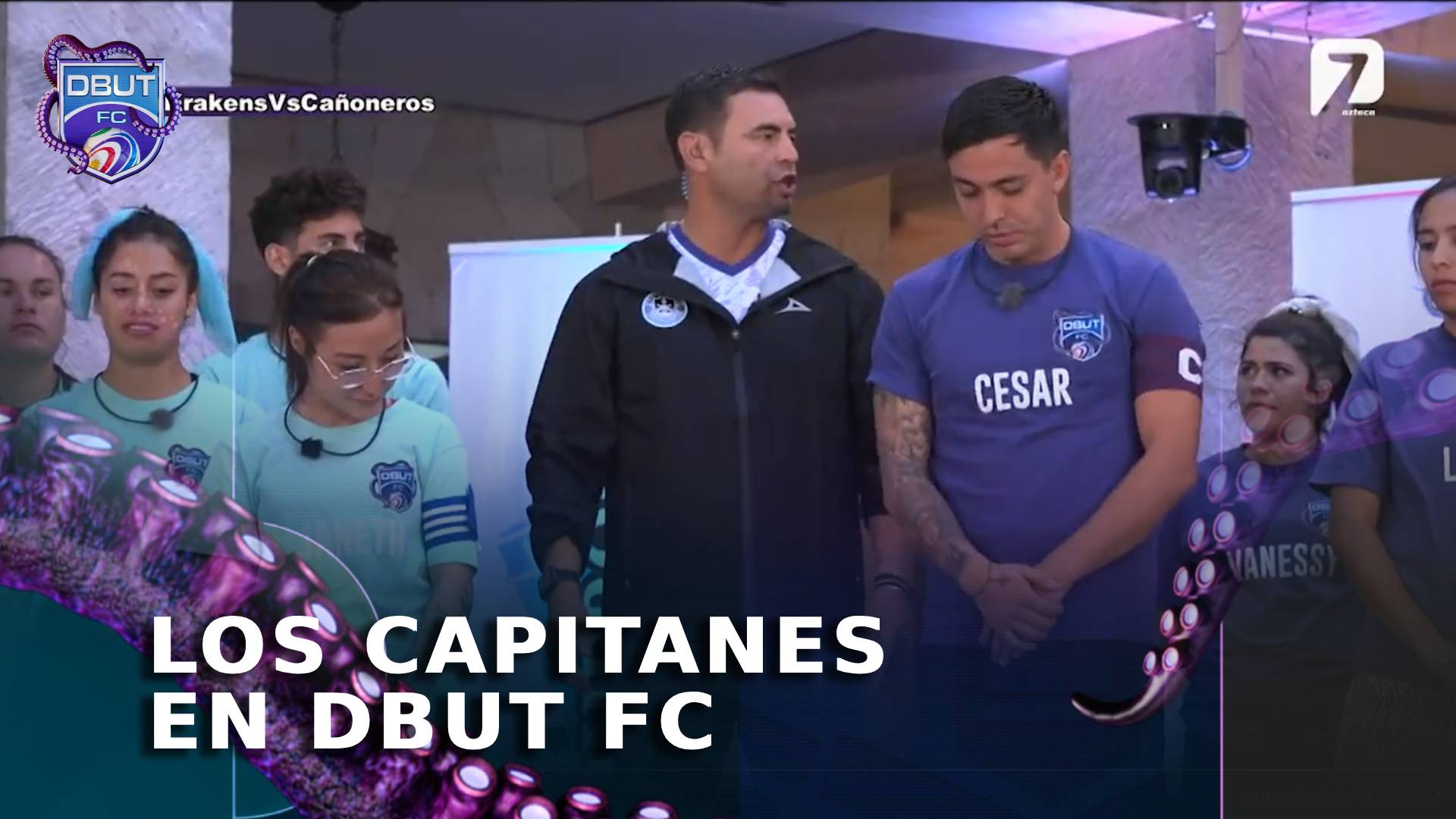 ¿Quiénes son los capitanes de Krakens y Cañoneros?