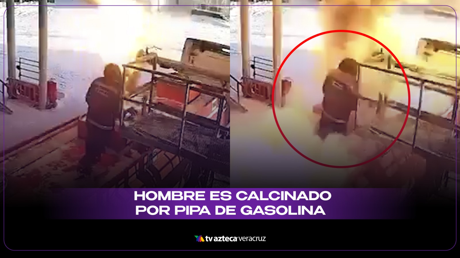 ¿Qué se sabe del hombre calcinado tras explosión de pipa de gasolina en ...