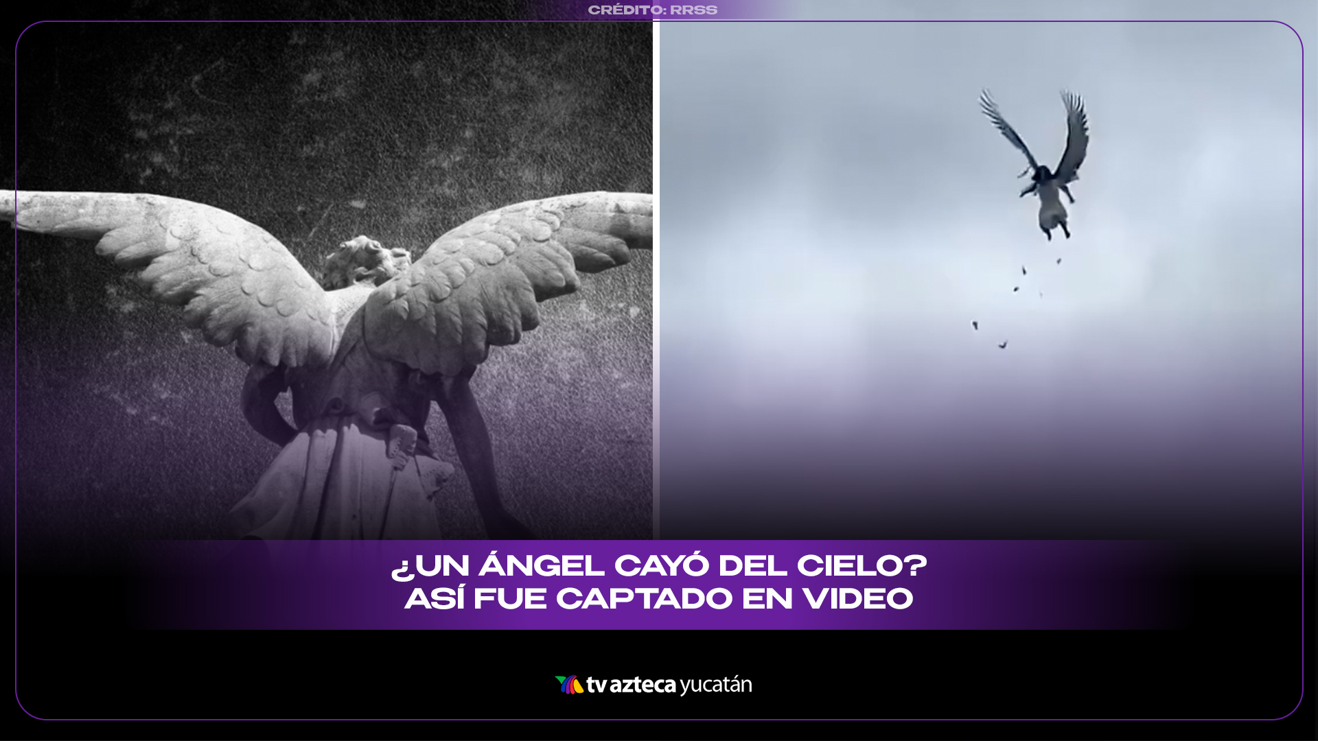 Video viral del ángel caído: revelan que fue creado con inteligencia ...