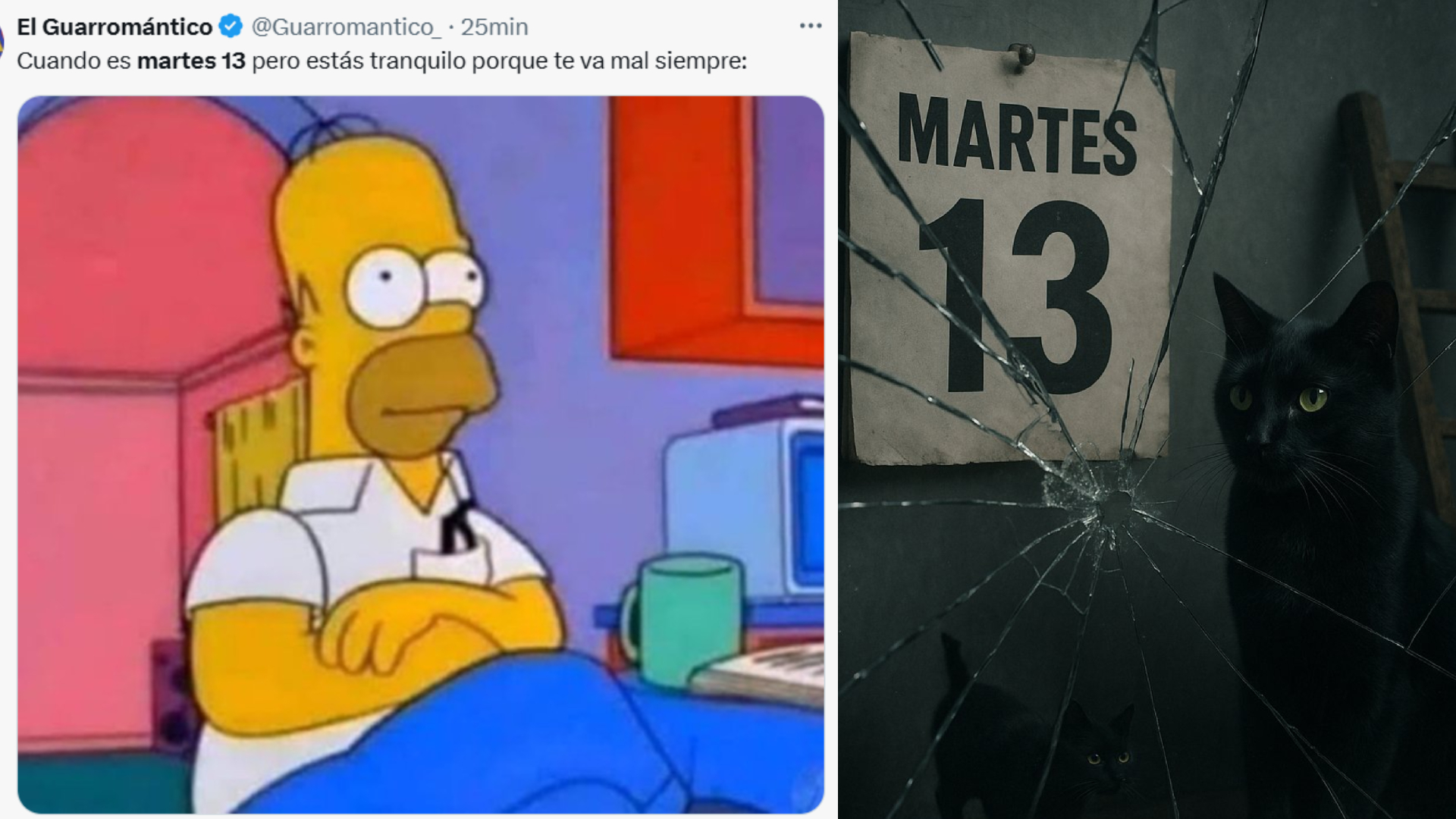 Martes 13: Por qué es día de la mala suerte y los memes virales en redes