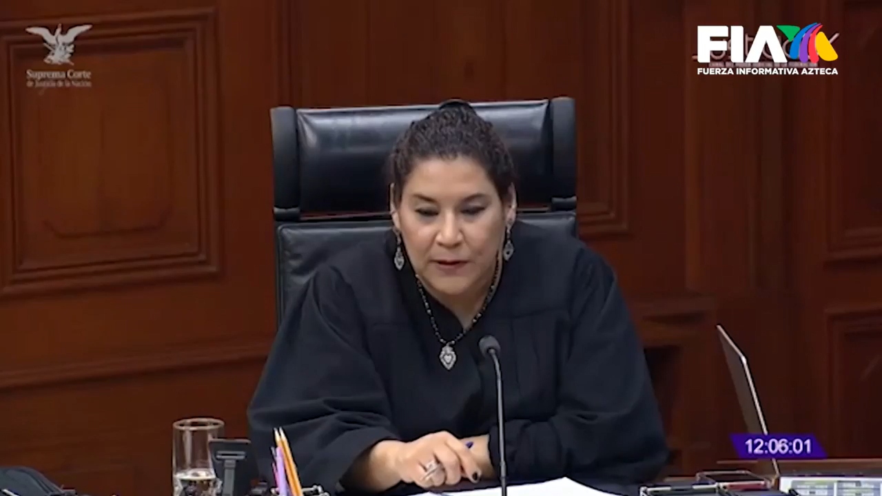 Así fue en video el “berrinche” de la ministra Lenia Batres en Suprema ...
