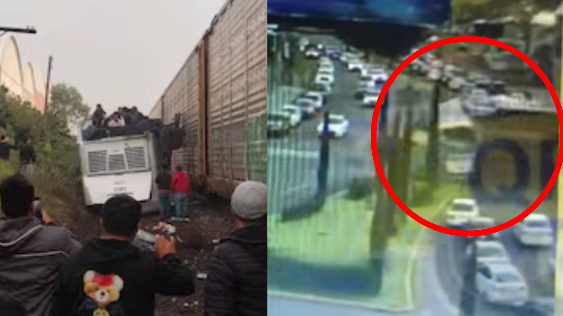 VIDEO: Así fue el momento exacto en que tren embiste a un autobús en ...