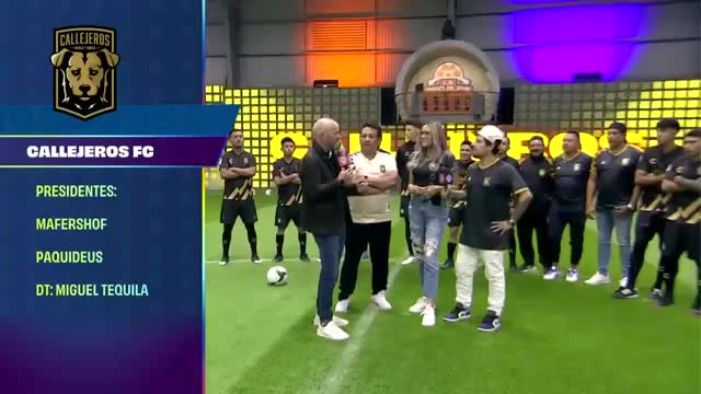 La presentación oficial de Callejeros FC en La People's League