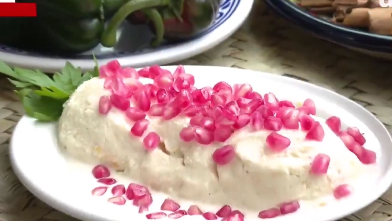 Helado de Chile en Nogada ¡Un clásico poblano hecho postre!