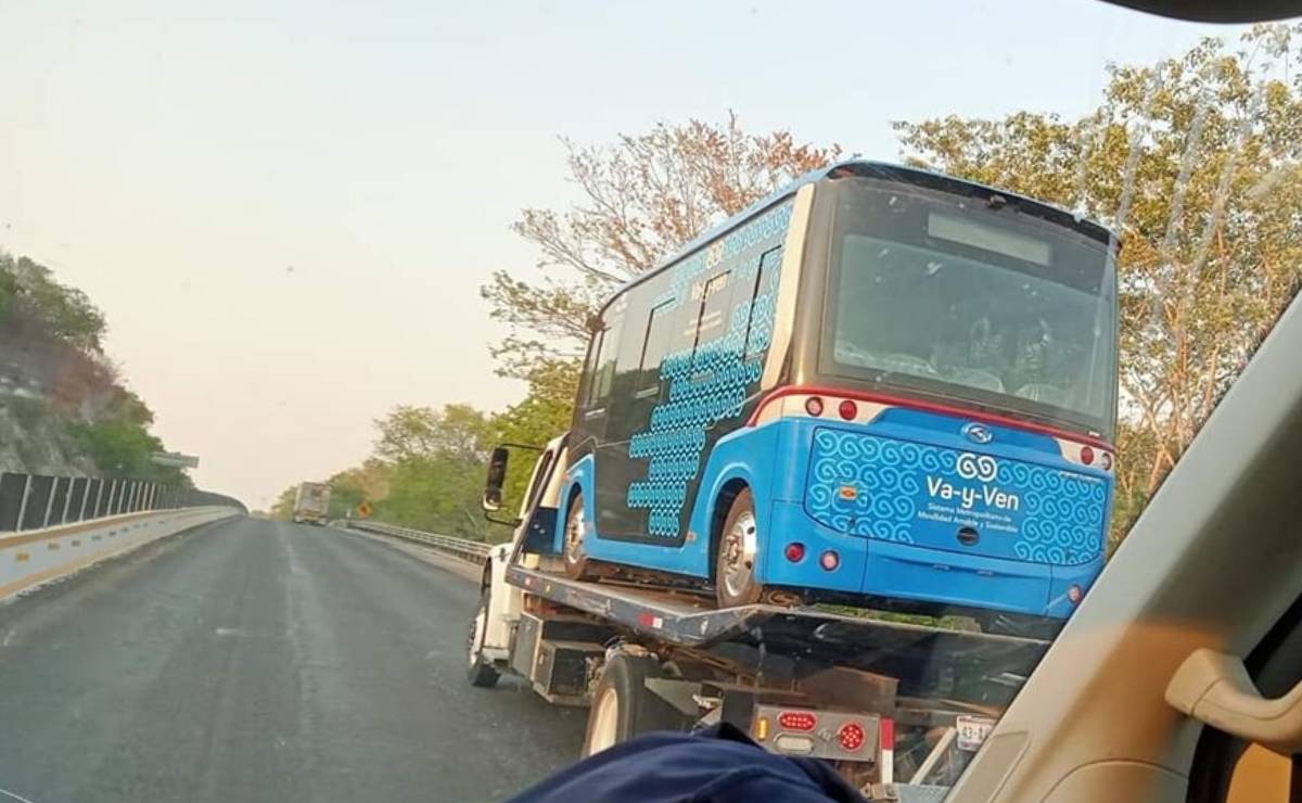 Captan llegada de Mini Va y Ven en Yucatán ¿Cuándo comenzarán a operar?