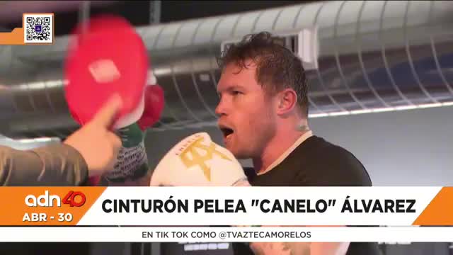Presentan cinturón conmemorativo para el ganador de pelea Canelo ...
