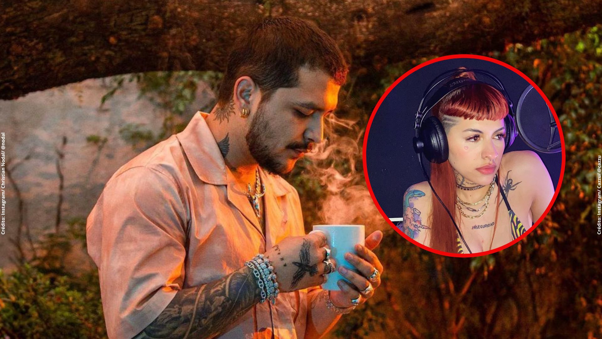 Christian Nodal le da un gran regalo a Cazzy en concierto