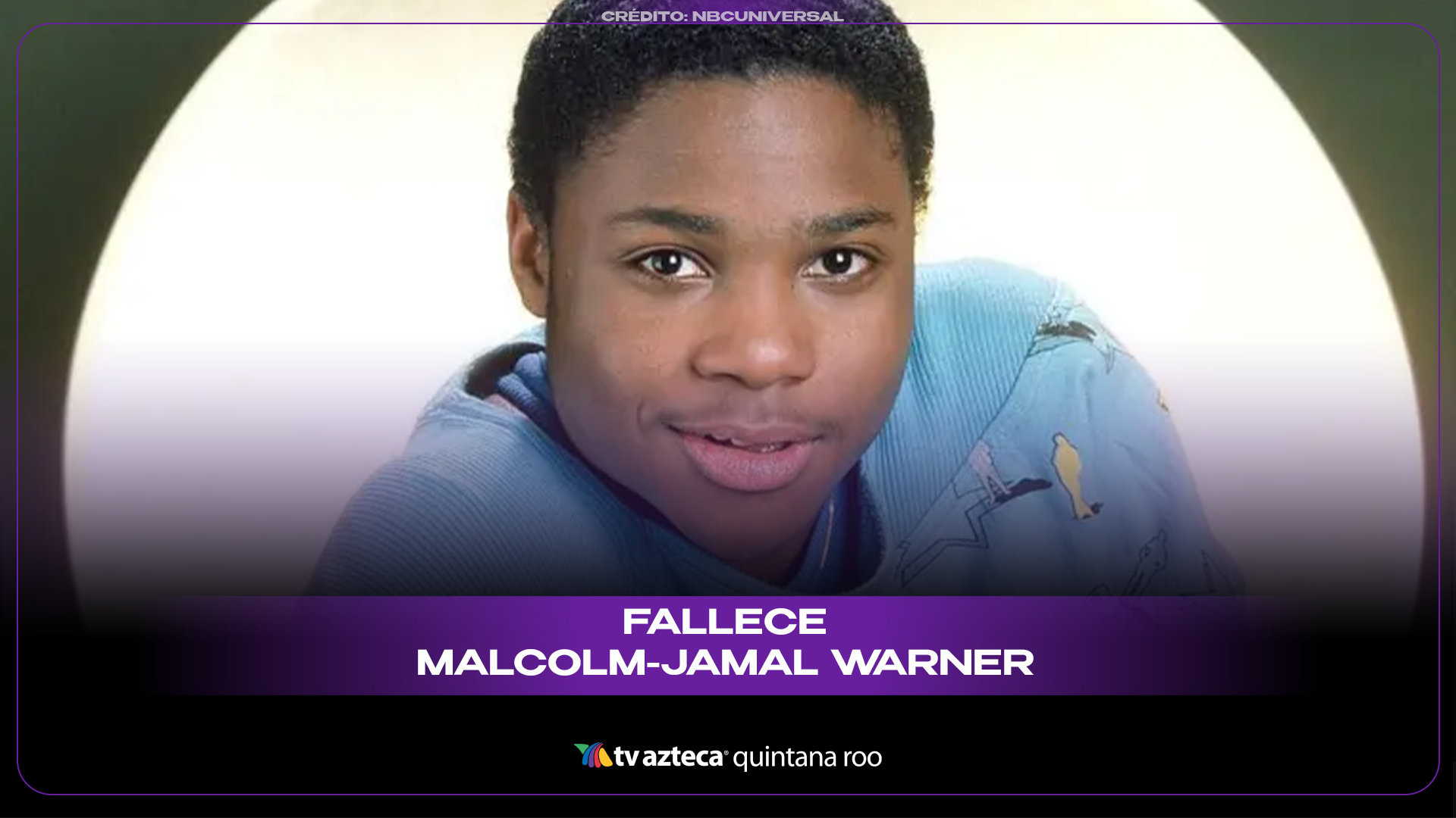 Malcolm-Jamal Warner fallece a los 54 años