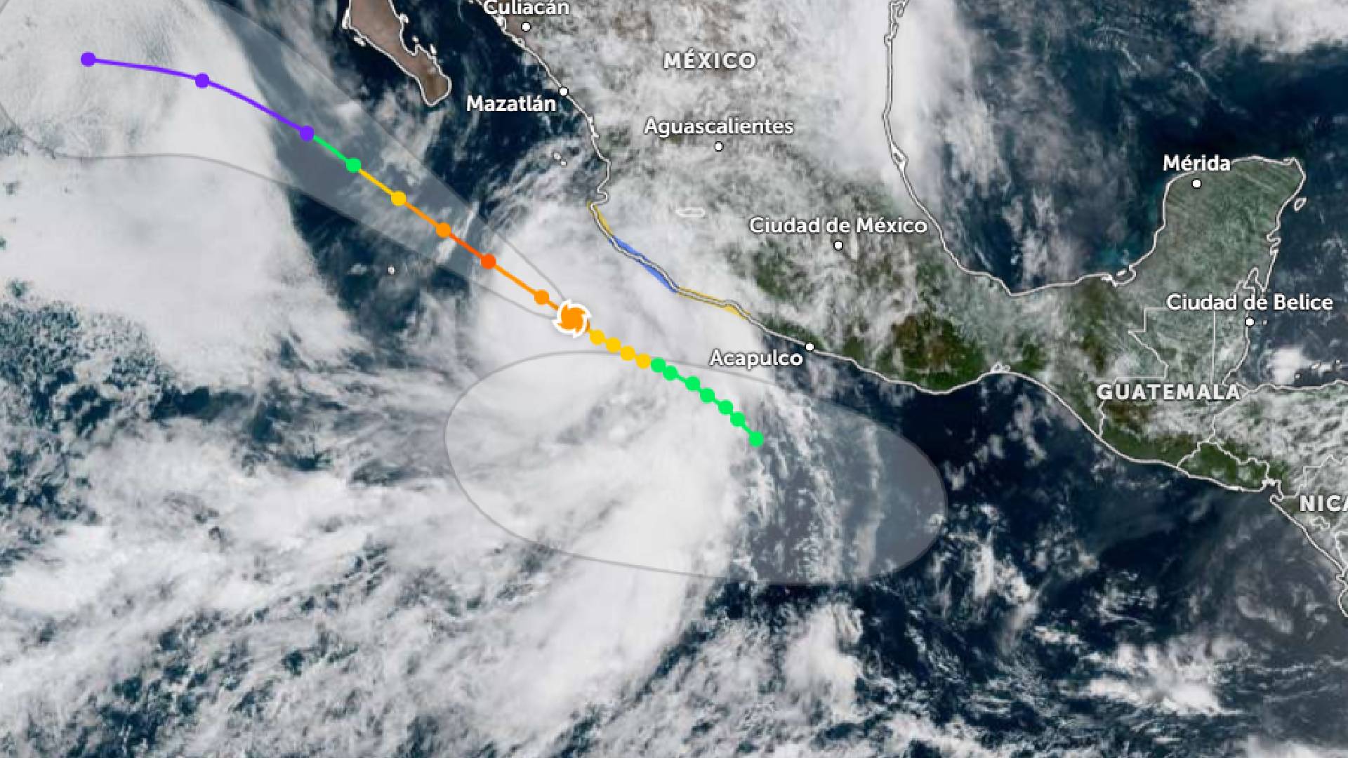 Huracán Flossie: El fenómeno ya es categoría 2 y revelan su posible ...