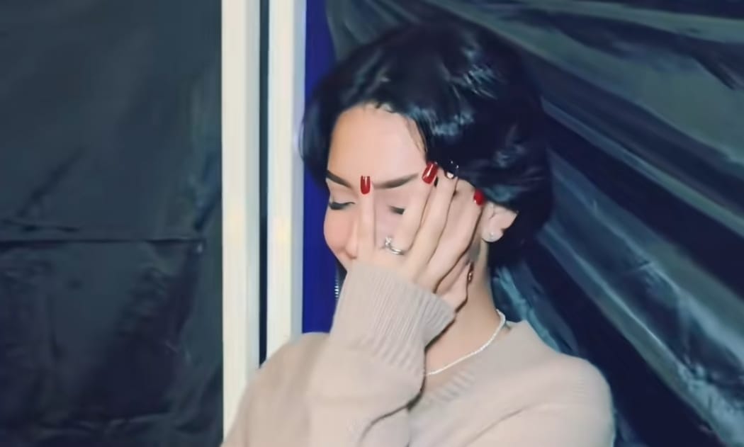 VIDEO: Ángela Aguilar reacciona al meme donde ella es protagonista