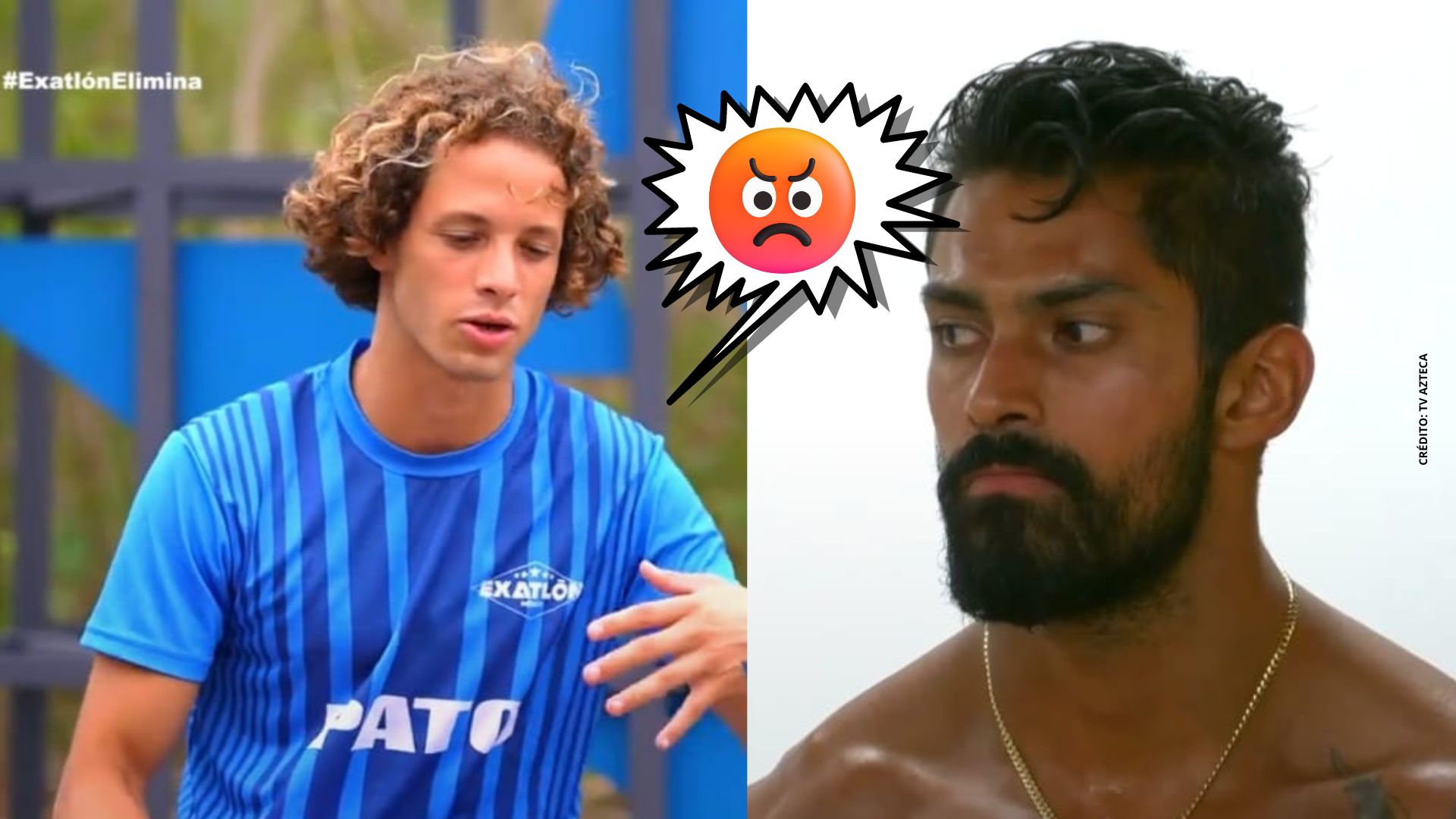 Pato confronta a Emmanuel fuertemente en Exatlón