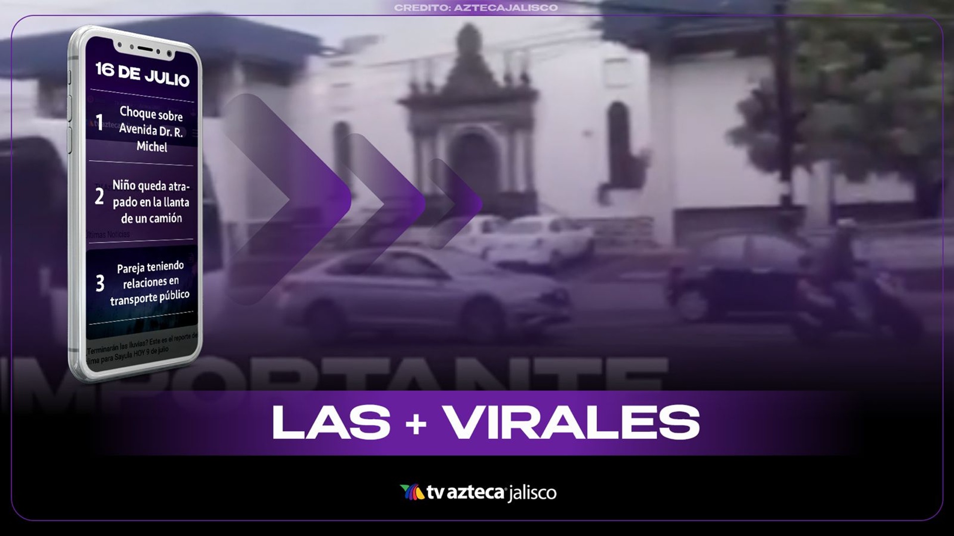 Lo más viral de hoy 16 de julio: colapso vial en importante avenida del AMG y una pareja ...