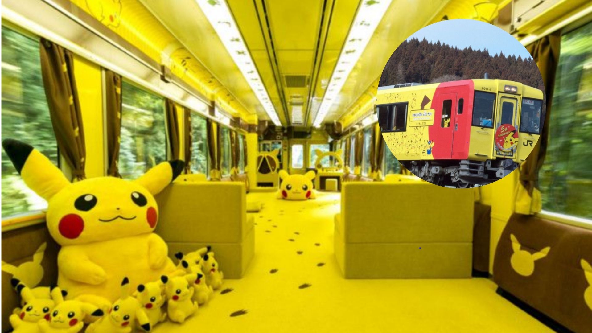 Tren Pokémon en Japón: ¿Dónde está, cómo es y cuánto cuesta?