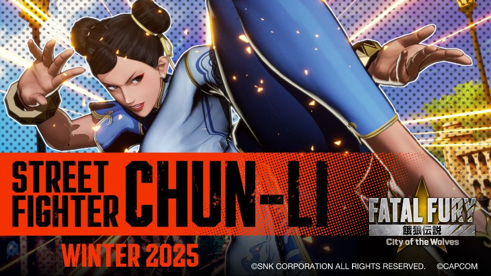 Chun-Li llega a FATAL FURY: City of the Wolves