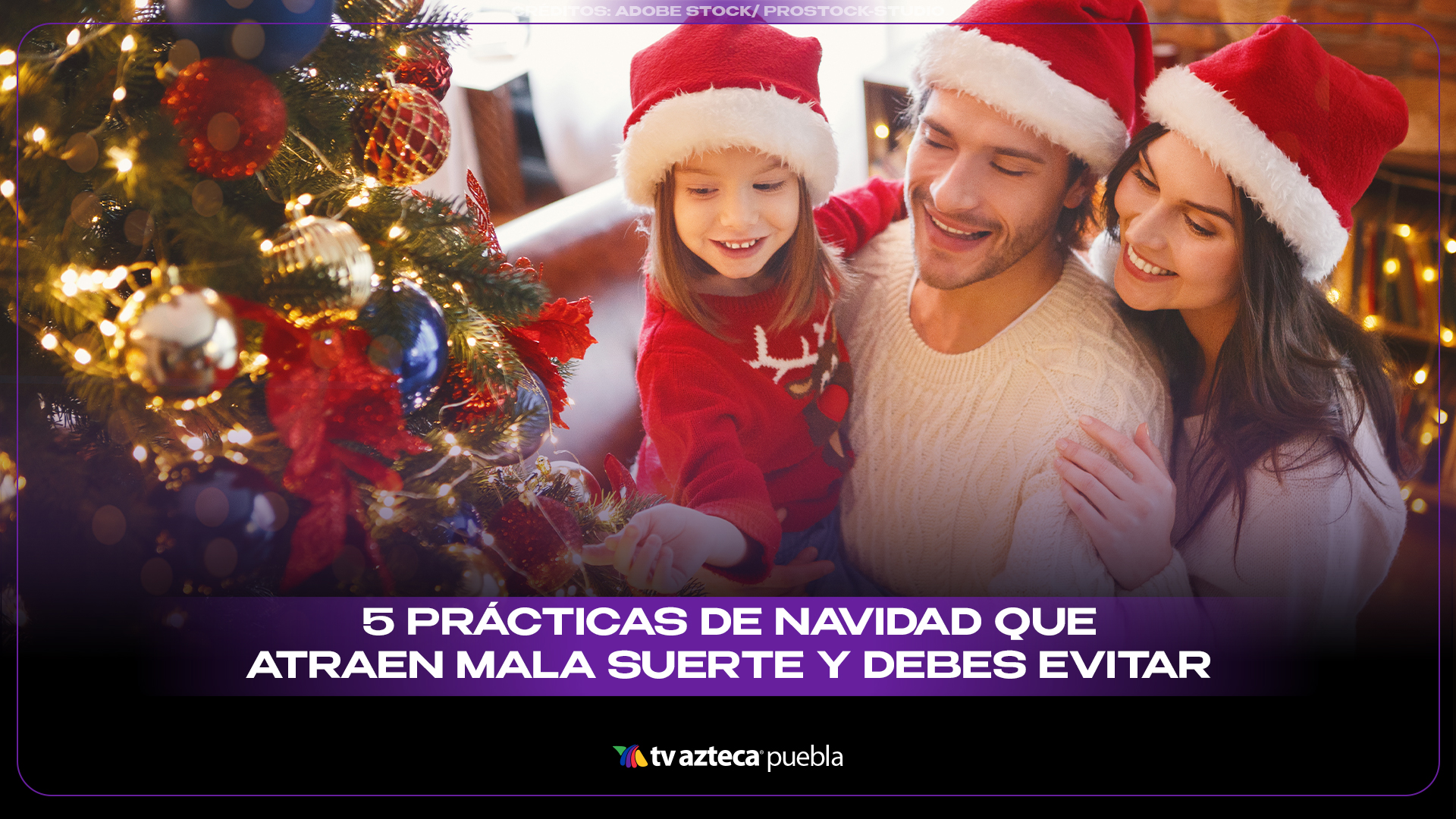 Qué cosas no debes hacer en Navidad para evitar la mala suerte