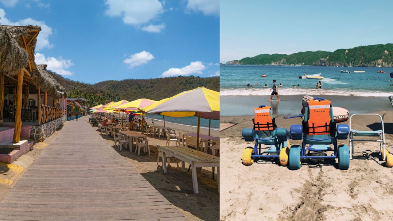 Cuastecomates; Esta es la primera playa y pueblo incluyentes de Jalisco