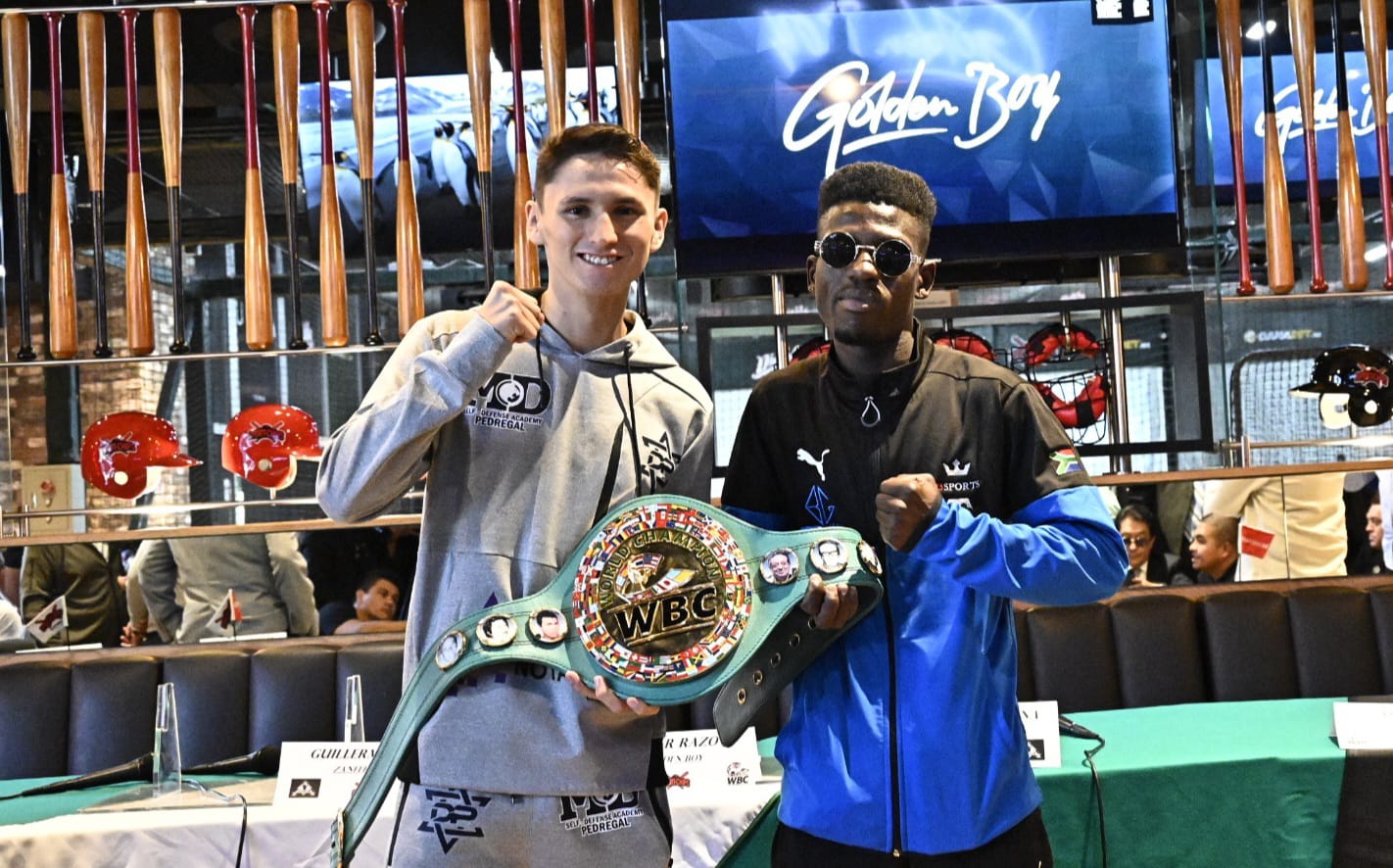 Box Azteca transmitirá David Picasso vs Sabelo Ngebinyana