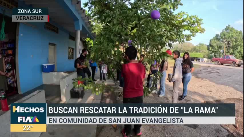 Veracruz busca rescatar tradición de “La Rama”