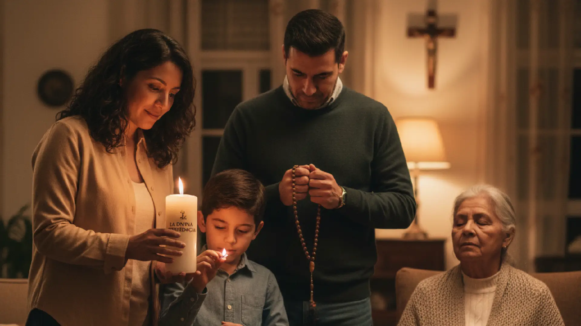 ¿Cuándo se bendicen las velas de la Divina Providencia y cómo se prenden?
