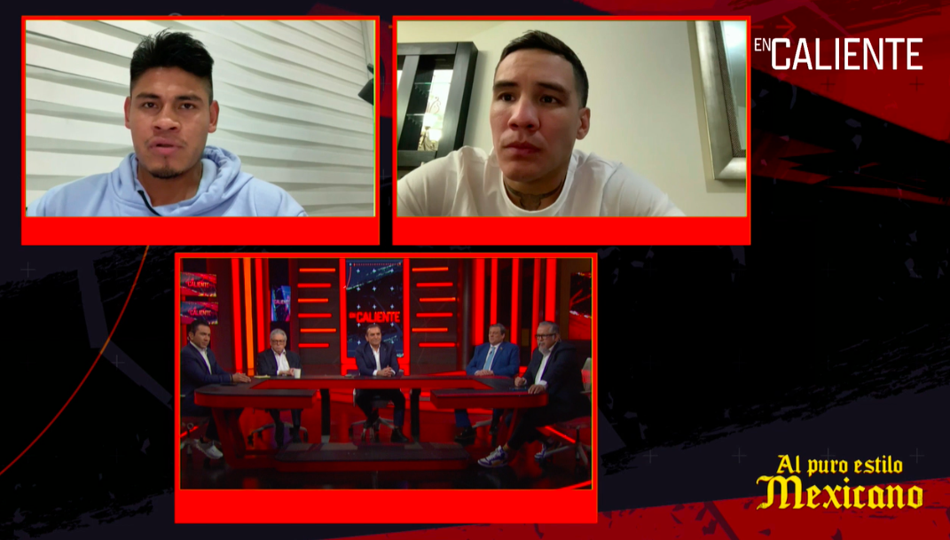 EN CALIENTE Box Azteca | Mauricio Sulaimán, Oscar Valdez y 'Vaquero ...