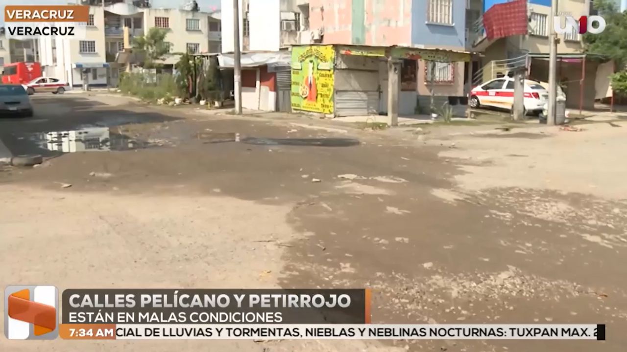 ¿Cuál es el estado de las calles en el fraccionamiento Albatros de ...