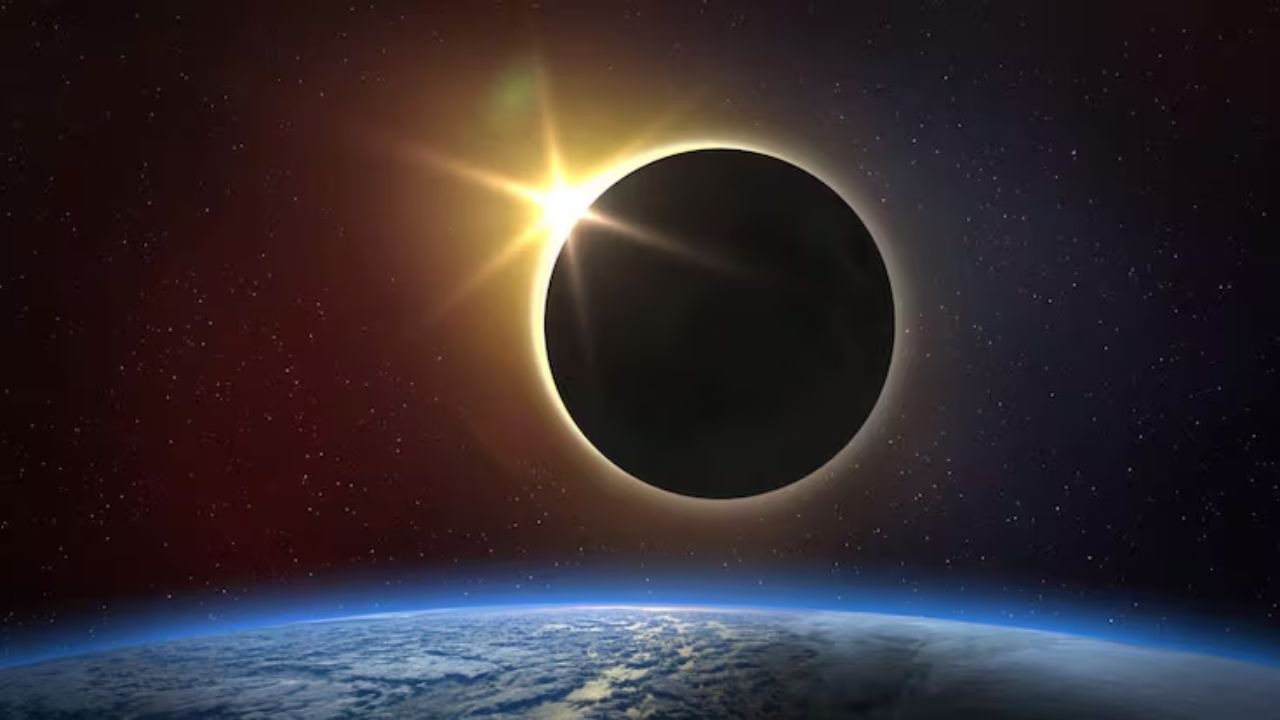 VIDEO: Así se vio el eclipse solar 2024 desde la Estación Espacial ...