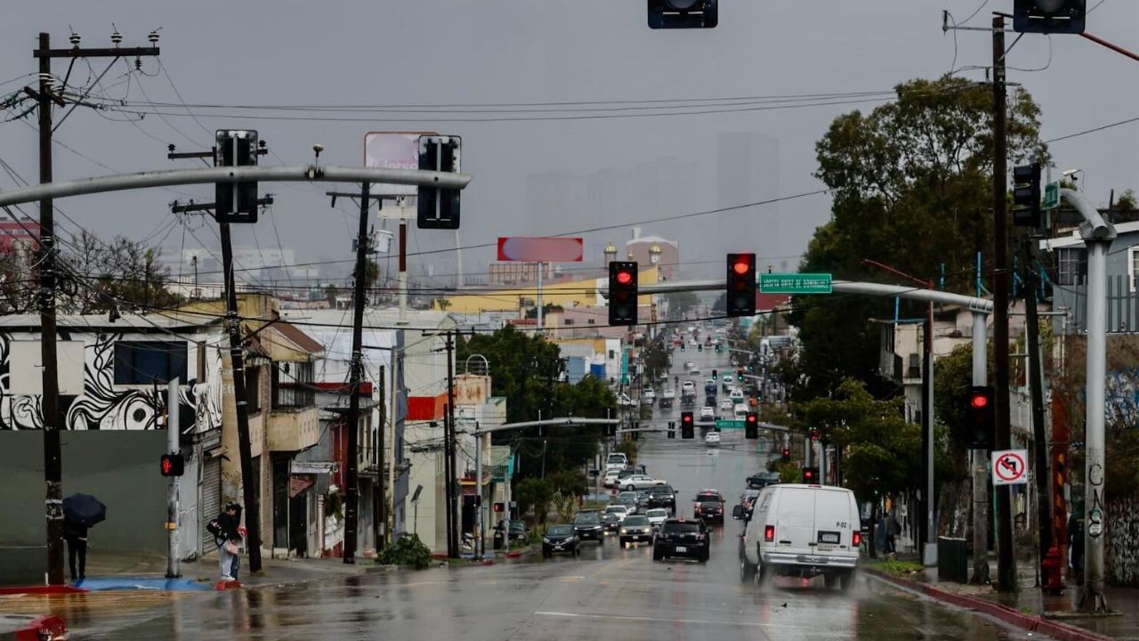 Tráfico en Tijuana hoy viernes 21 de noviembre de 2025: riesgo por lluvias