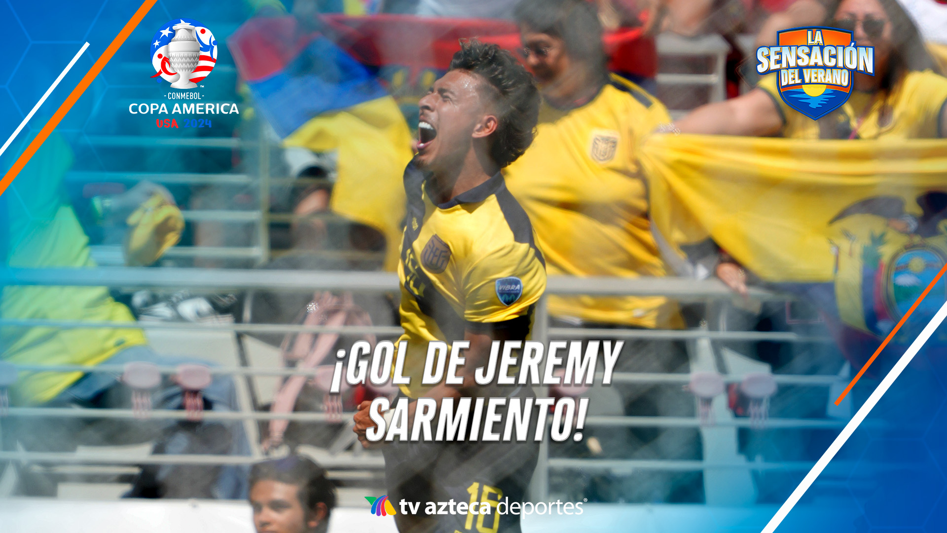 ¡Gol de Jeremy Sarmiento! Ecuador 1-0 Venezuela | Copa América 2024