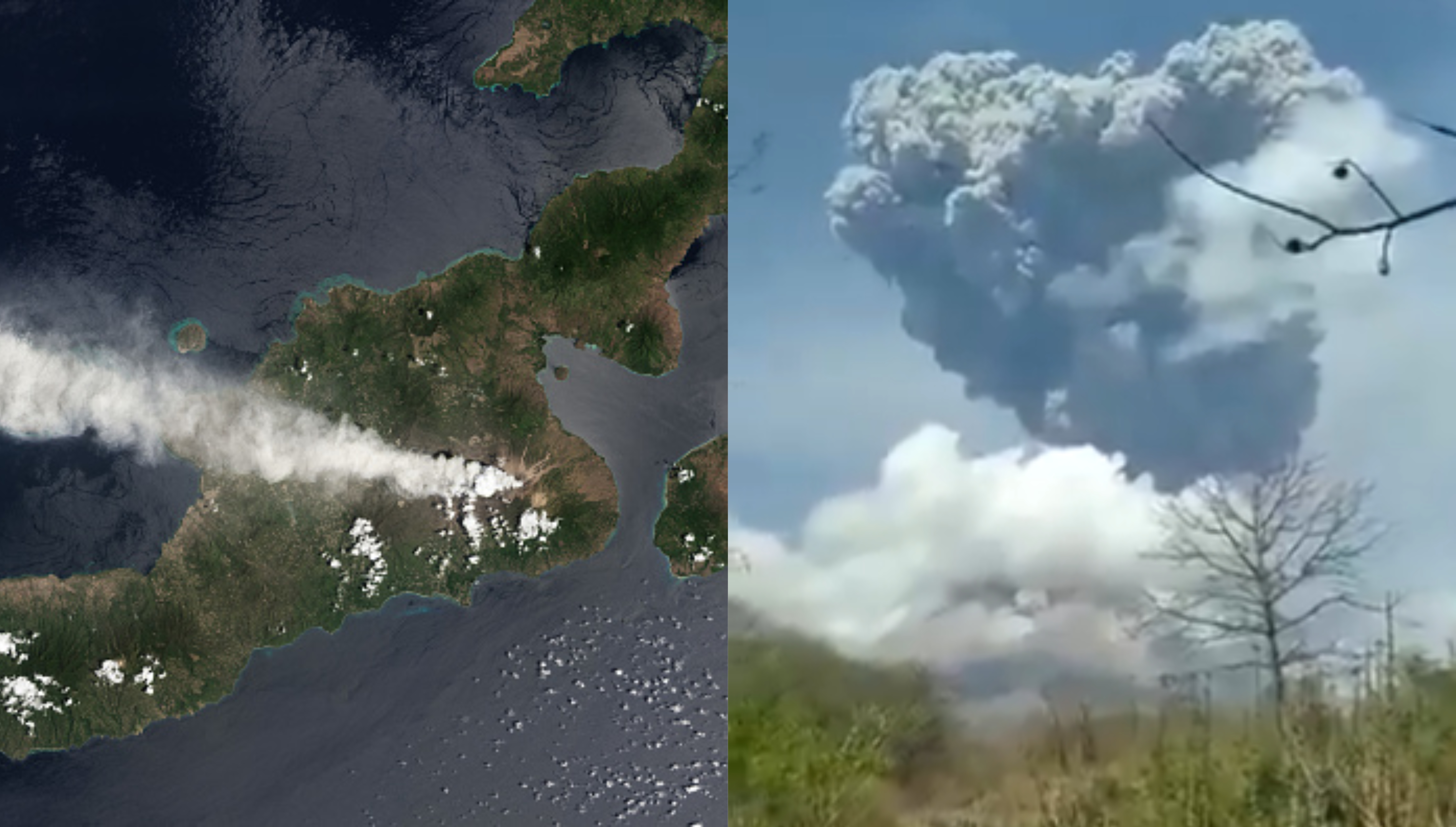 Volcán Lewotobi lanza ceniza a más de 10 kilómetros y eleva la alerta al máximo en Indonesia