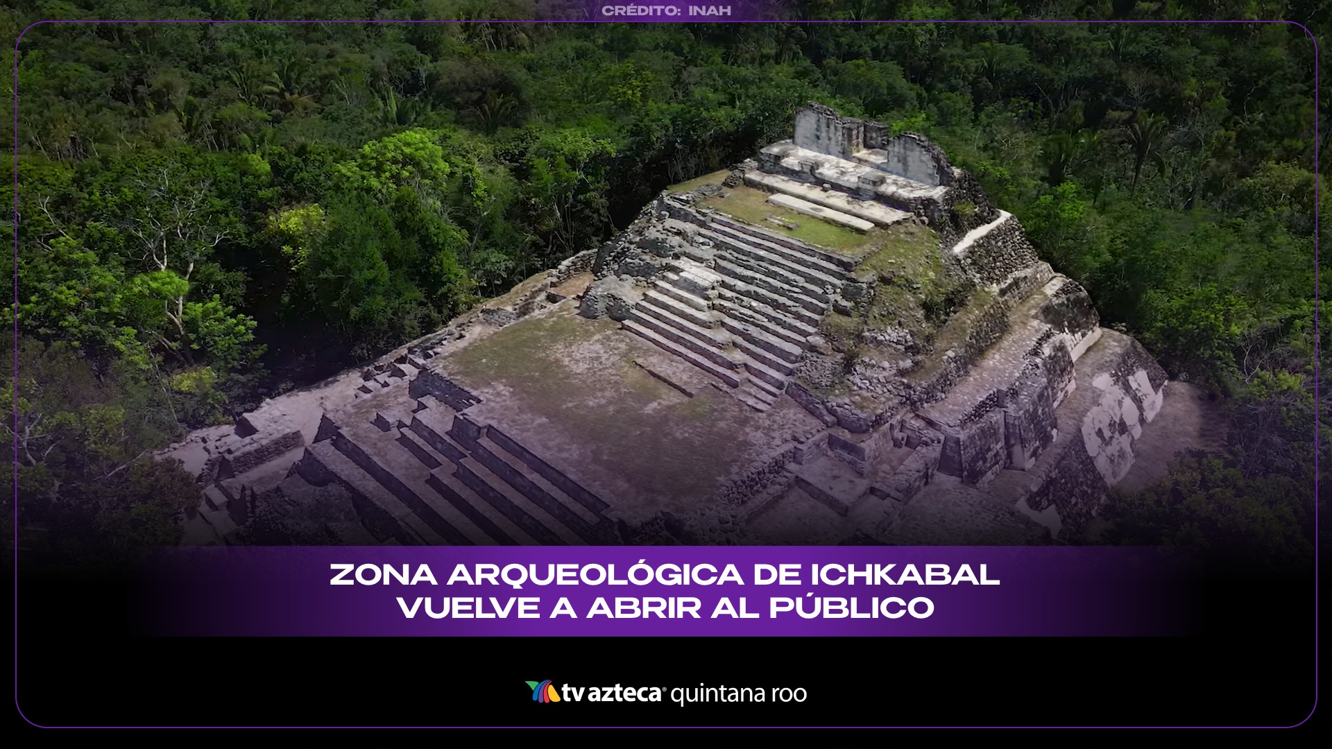 Zona arqueológica de Ichkabal vuelve a abrir sus puertas al público ...