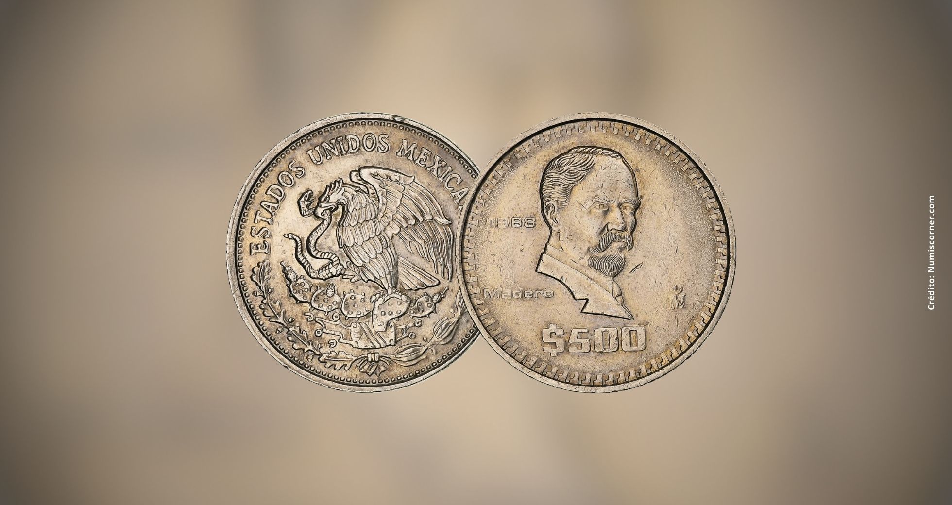 ¿Cuál es la moneda de 500 pesos que vale alrededor de 300,000?