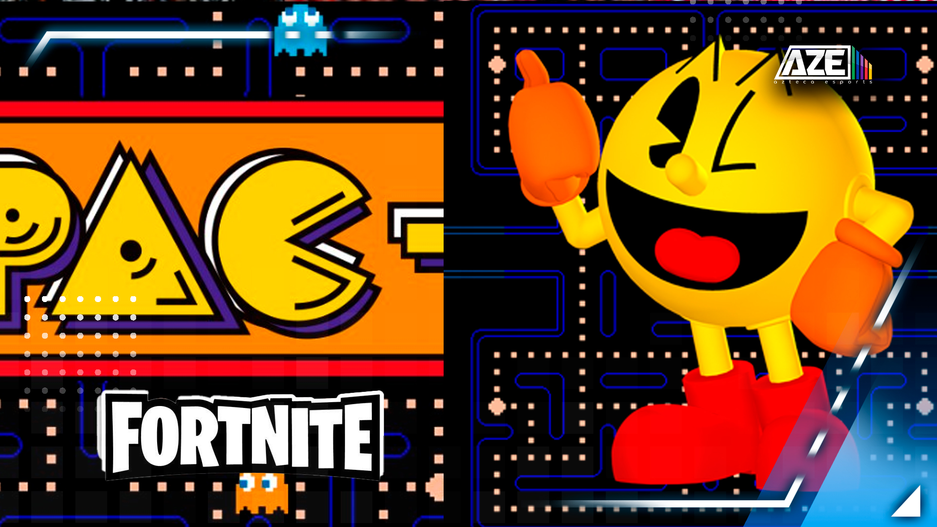 Pac-Man anuncia colaboración con Fortnite