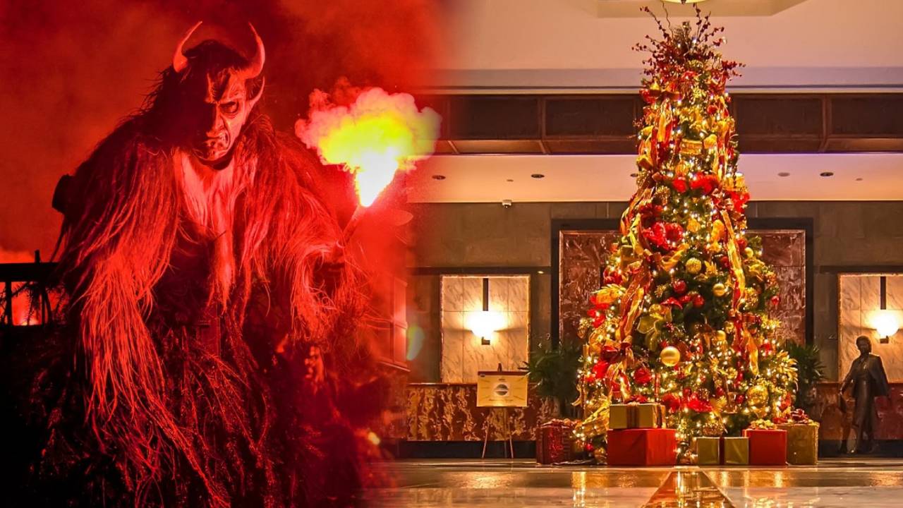 Video de la leyenda de Krampus, el ser que se come a los niños en Navidad🎅