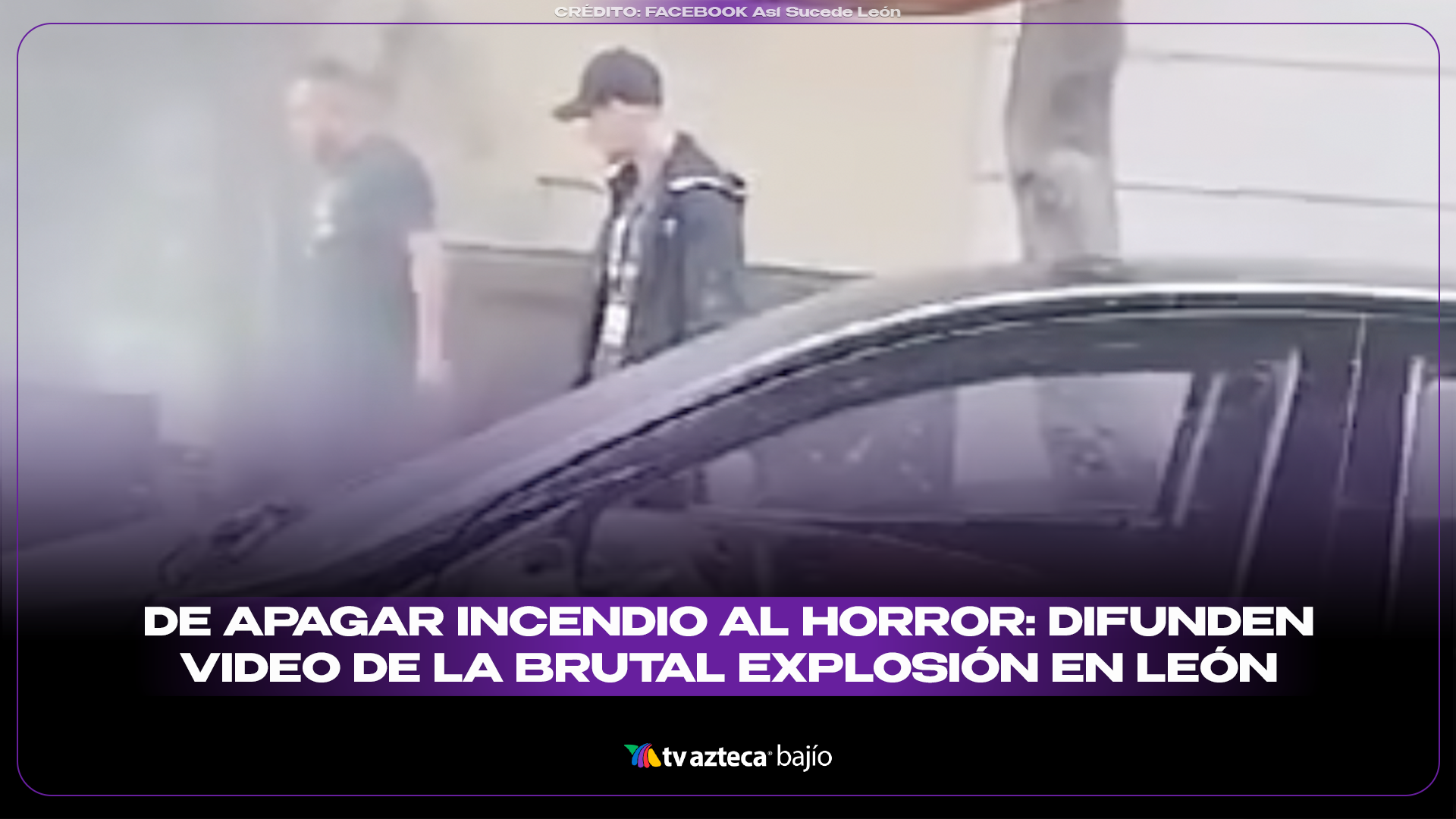 Explosión en León: difunden video del momento exacto del estallido de ...
