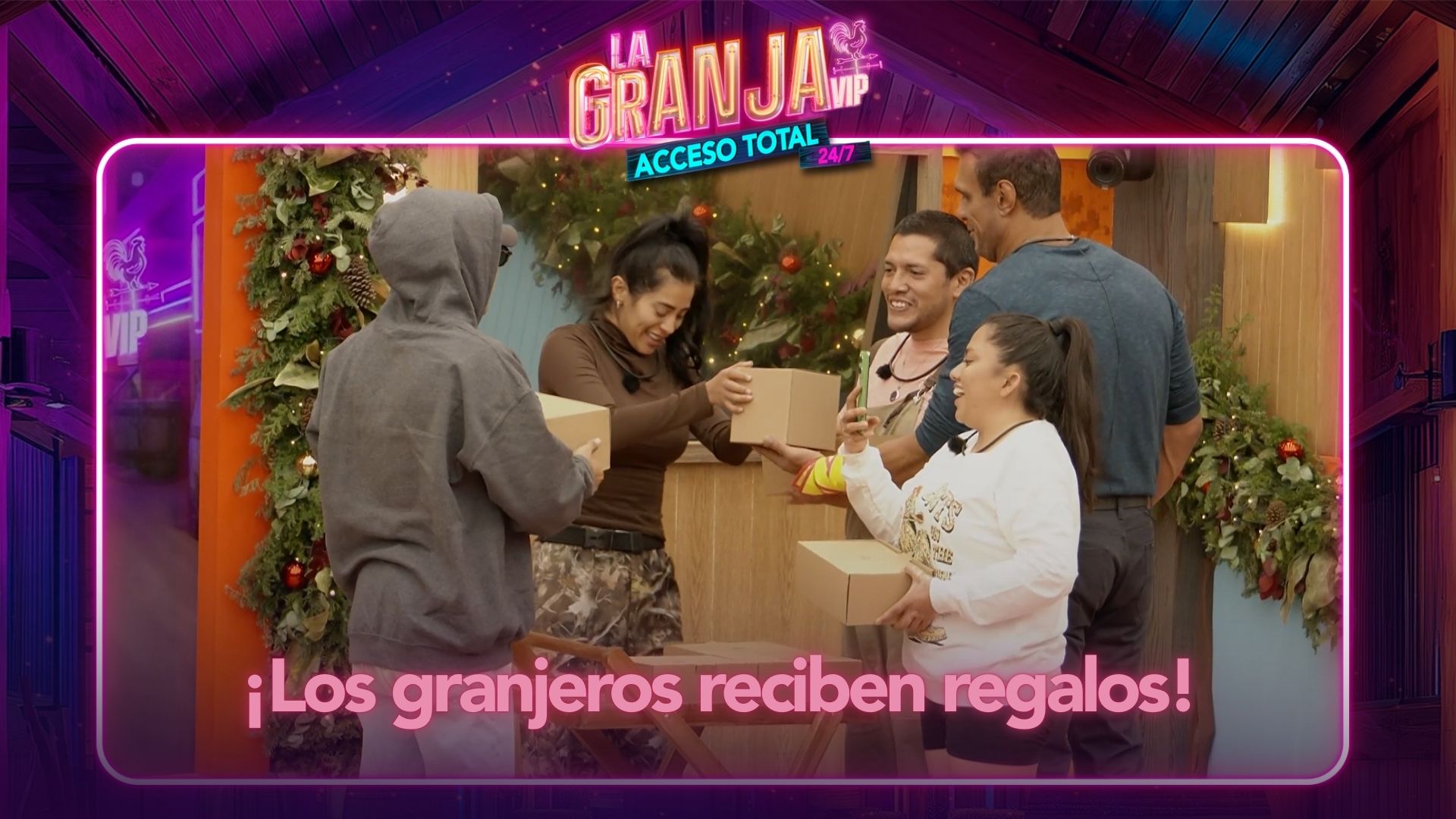 La Granja VIP | ¡Los granjeros recibieron un par de regalos ...