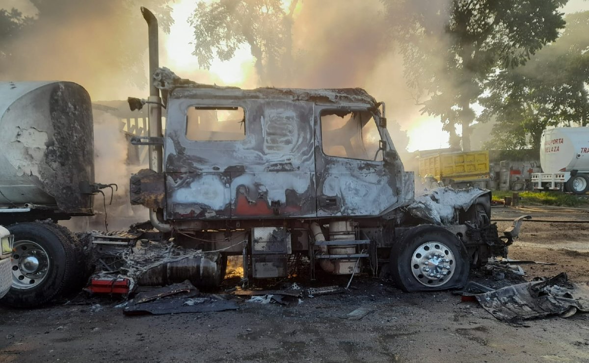 Explota pipa de gas en carretera Fortín-Huatusco