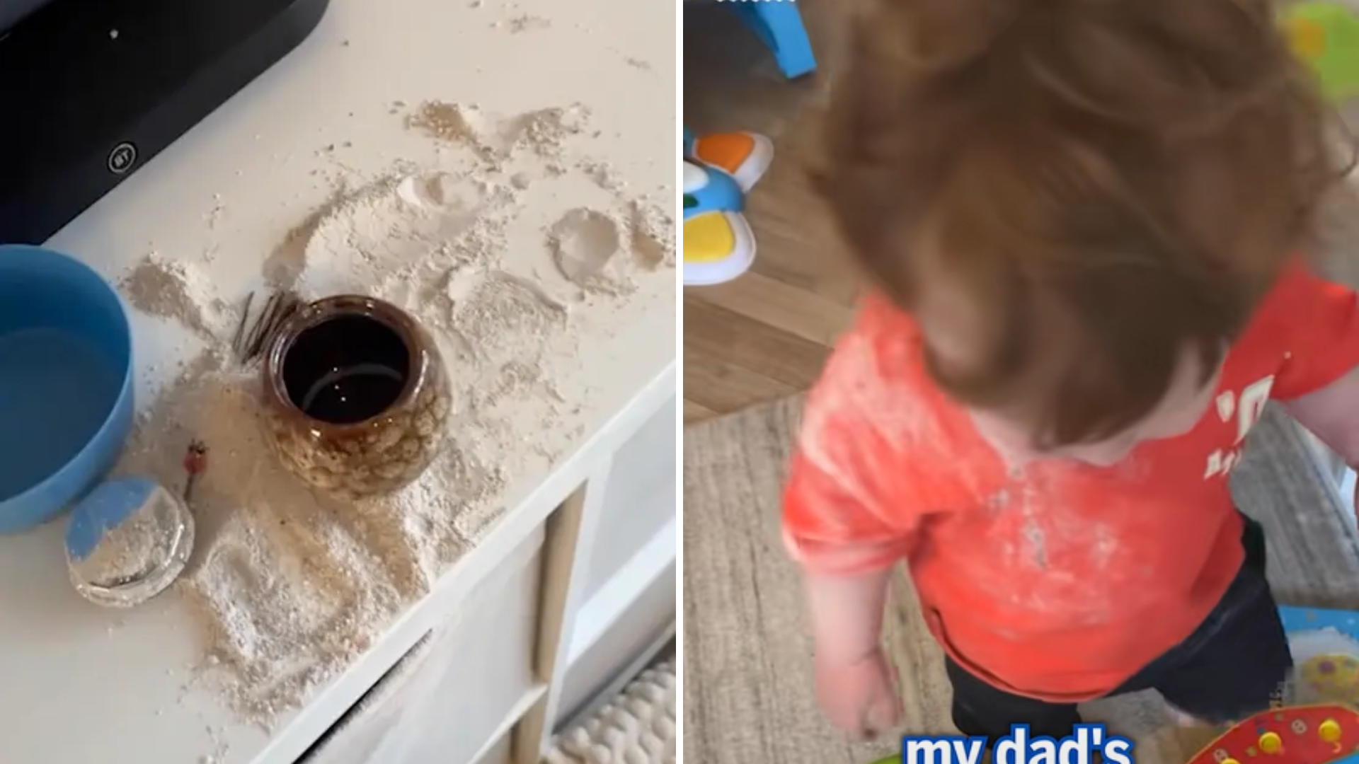 Bebé se come las cenizas de su abuelo y el video impacta en redes