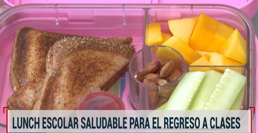 Cómo preparar lunch escolar saludable para pequeños