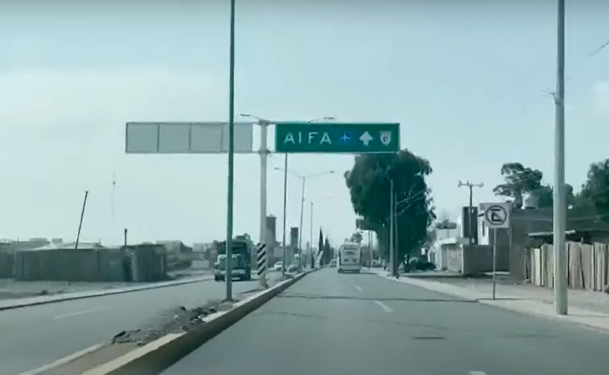 Rutas en transporte público o auto para llegar al AIFA en CDMX