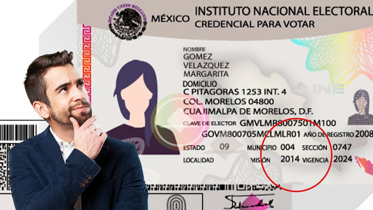 ¿Cómo saber si mi credencial del INE ya venció?