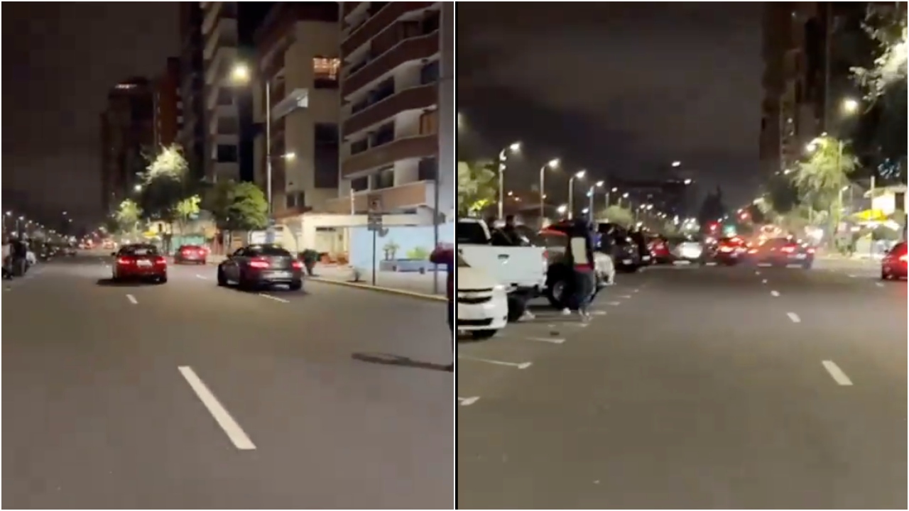 VIDEO: Captan impresionante choque durante una carrera callejera en Quito