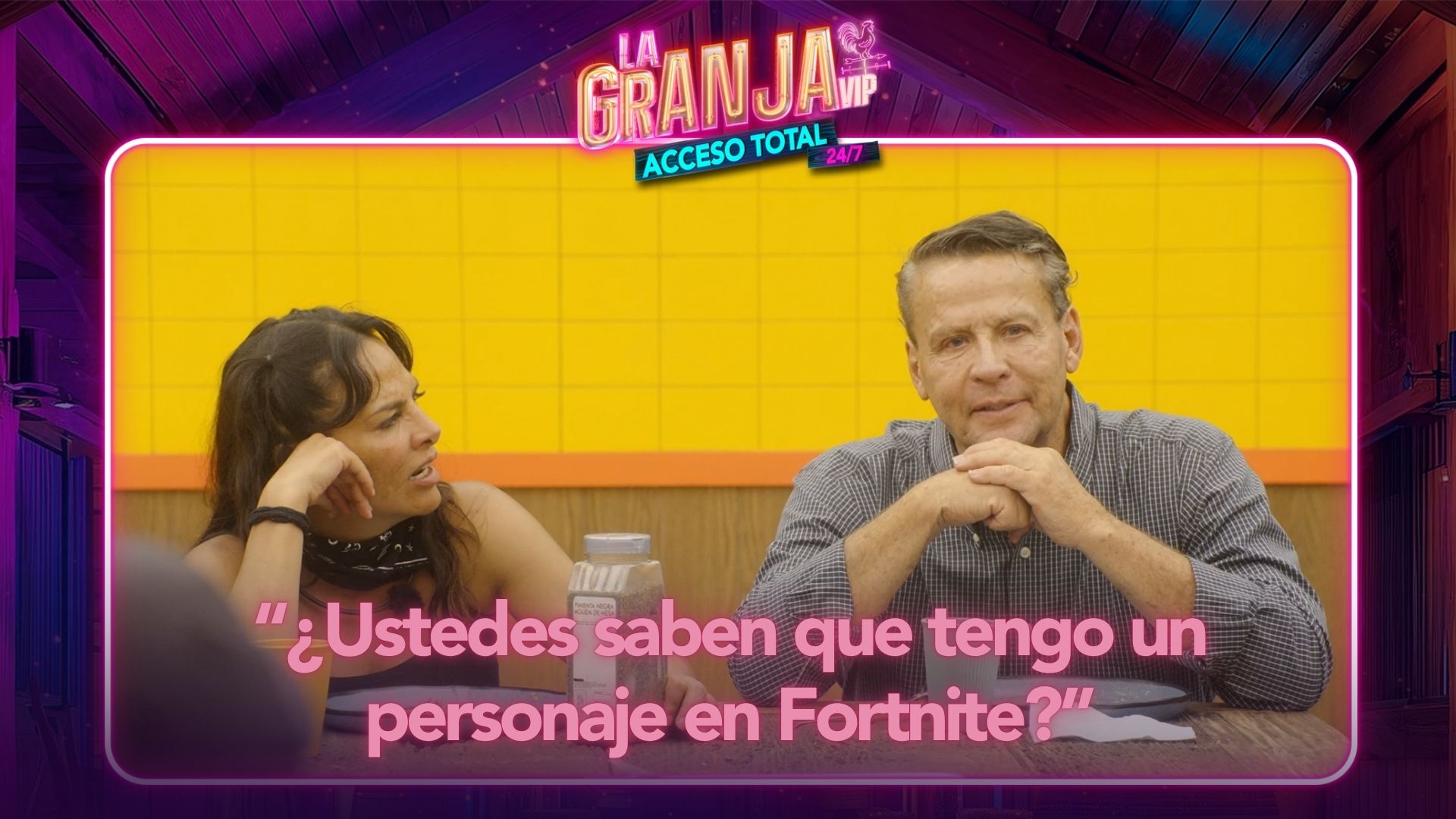 La Granja VIP | ¡Adame es un personaje en Fornite! El granjero cuenta ...