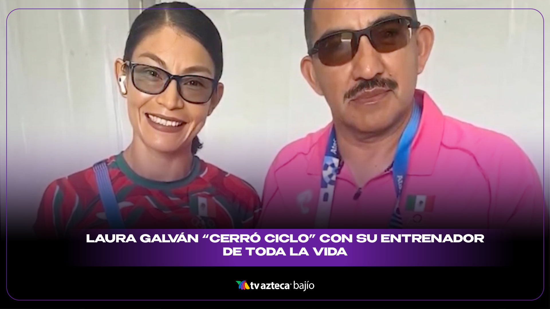 Laura Galván "La Gacela" cierra ciclo con su entrenador de toda la vida