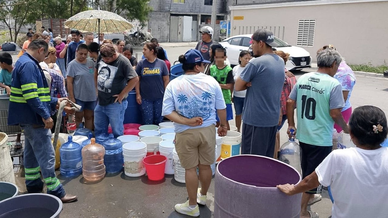 Crisis de agua en Monterrey: miles de familias sin agua por falla en ...