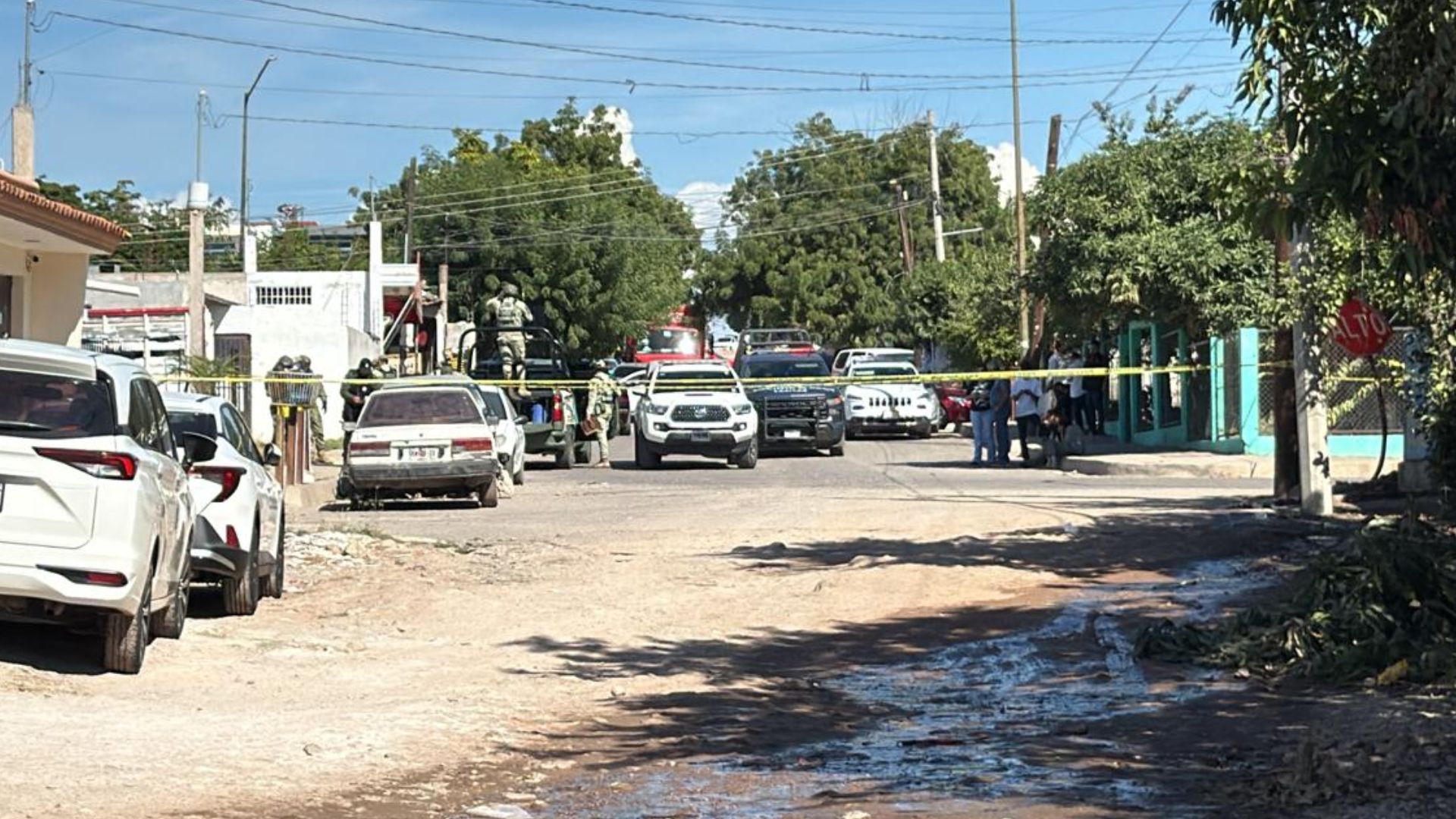 Asesinan a balazos a un hombre en la colonia Díaz Ordaz, Culiacán