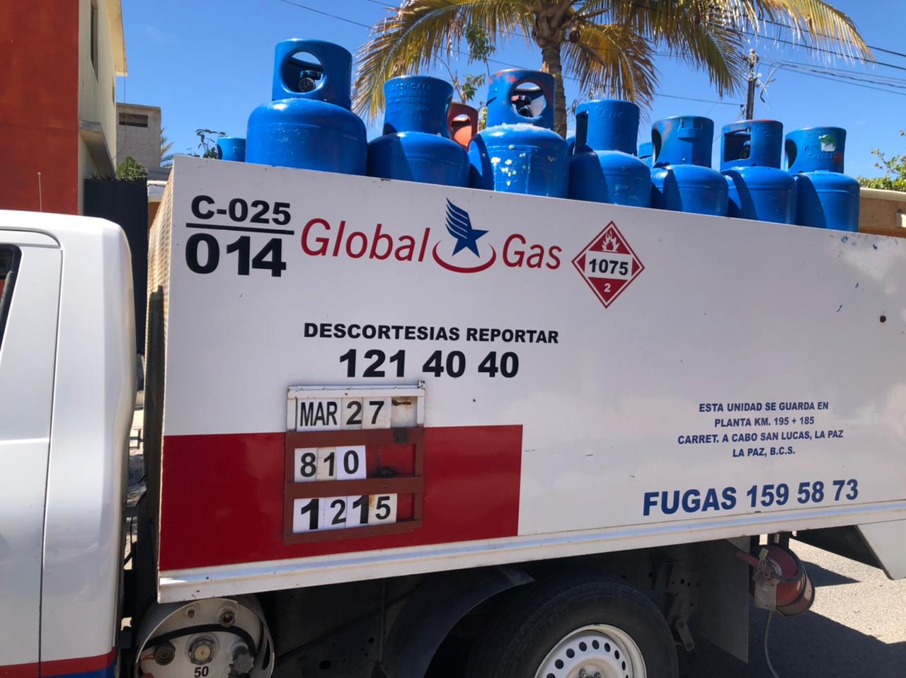 Precios máximos del gas LP del 2 al 8 de enero