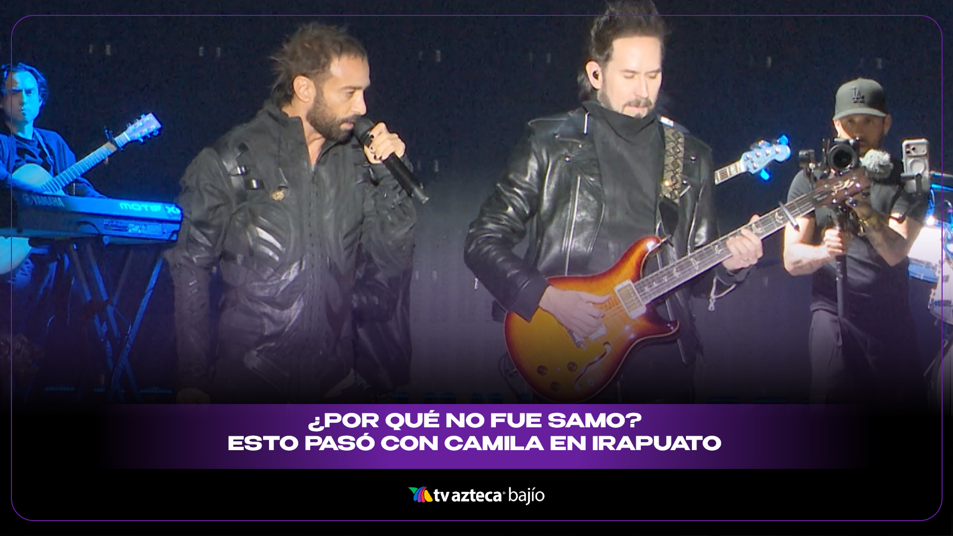 Revelan ausencia de Samo en concierto de Camila; ¿por qué solo ...