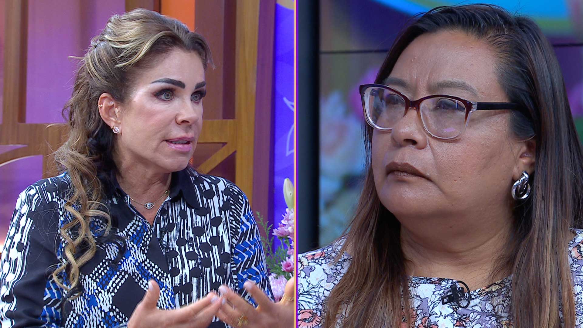 El marido de Verónica la cachó espiando a su vecino