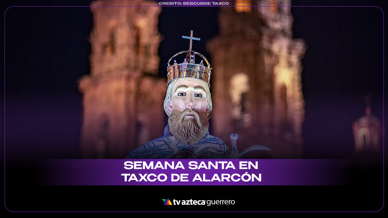 Semana Santa en Taxco: Así fue la procesión de la Santísima Trinidad