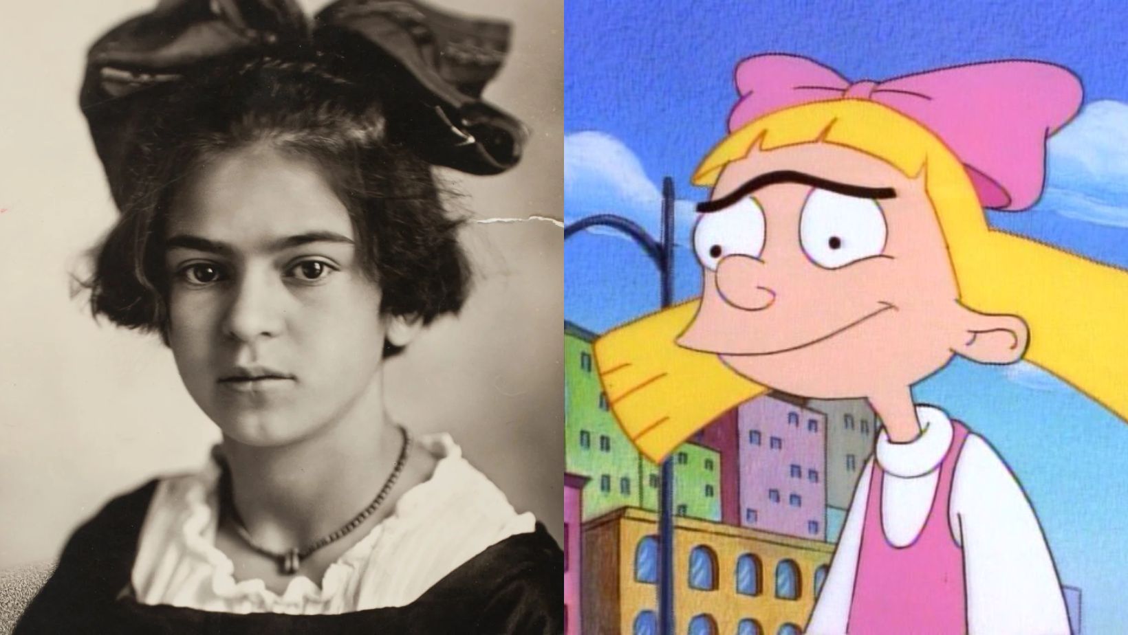 Helga, el personaje de "Hey Arnold" inspirada en Kahlo